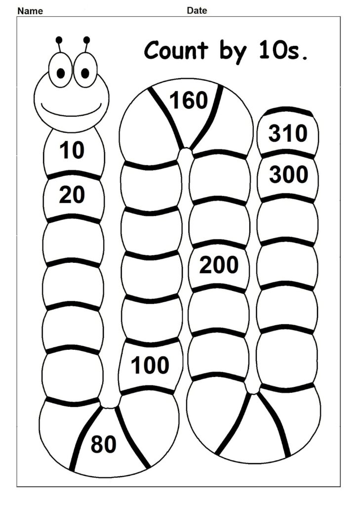 Skip Counting Worksheets - Download Free Printable Templates