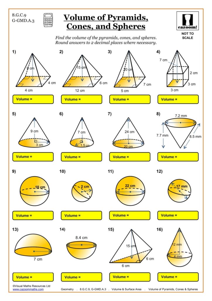 Grade 8 Maths Worksheets With Answers Pdf - Download Free Printable ...