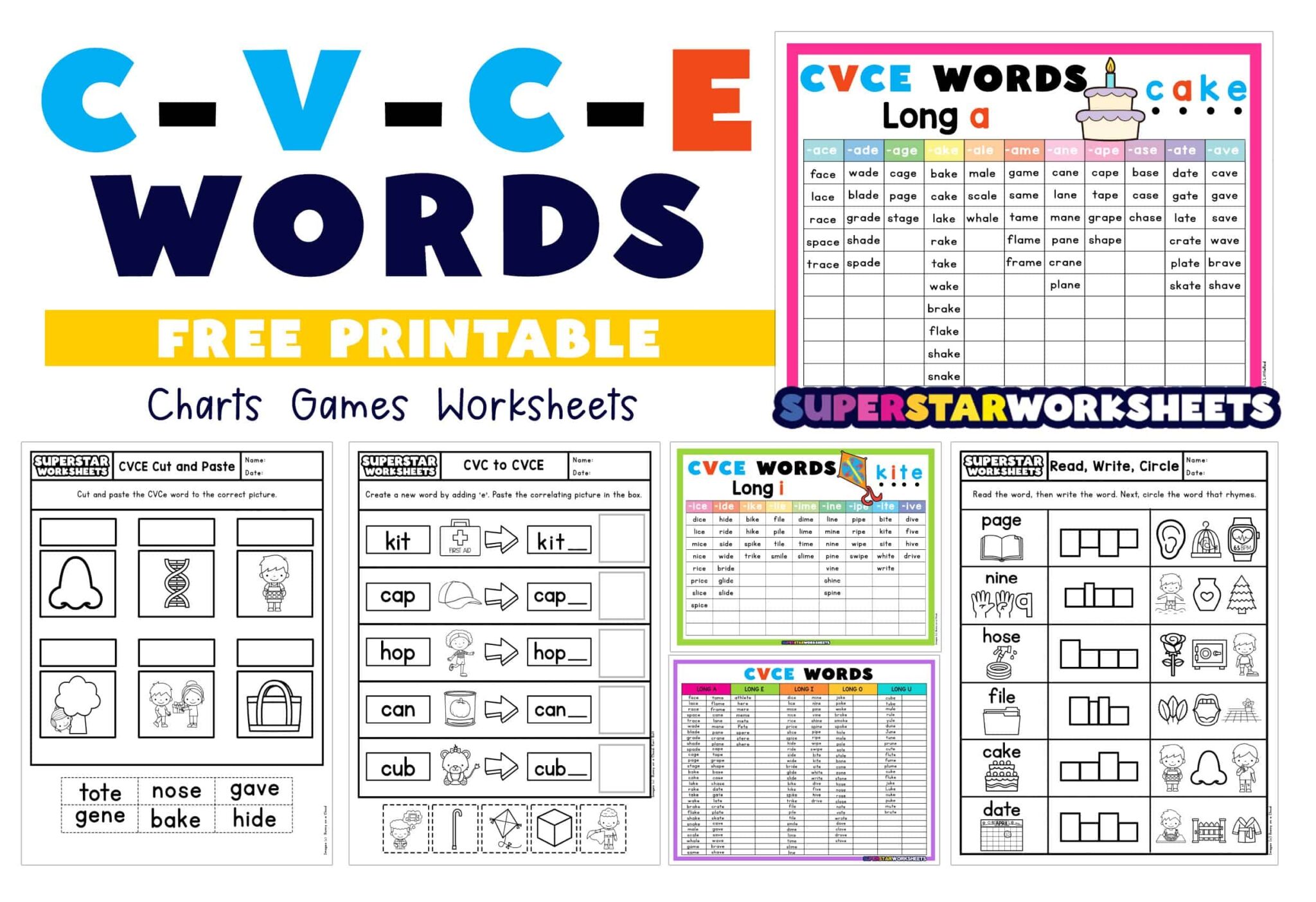 Superstar Worksheets - Download Free Printable Templates