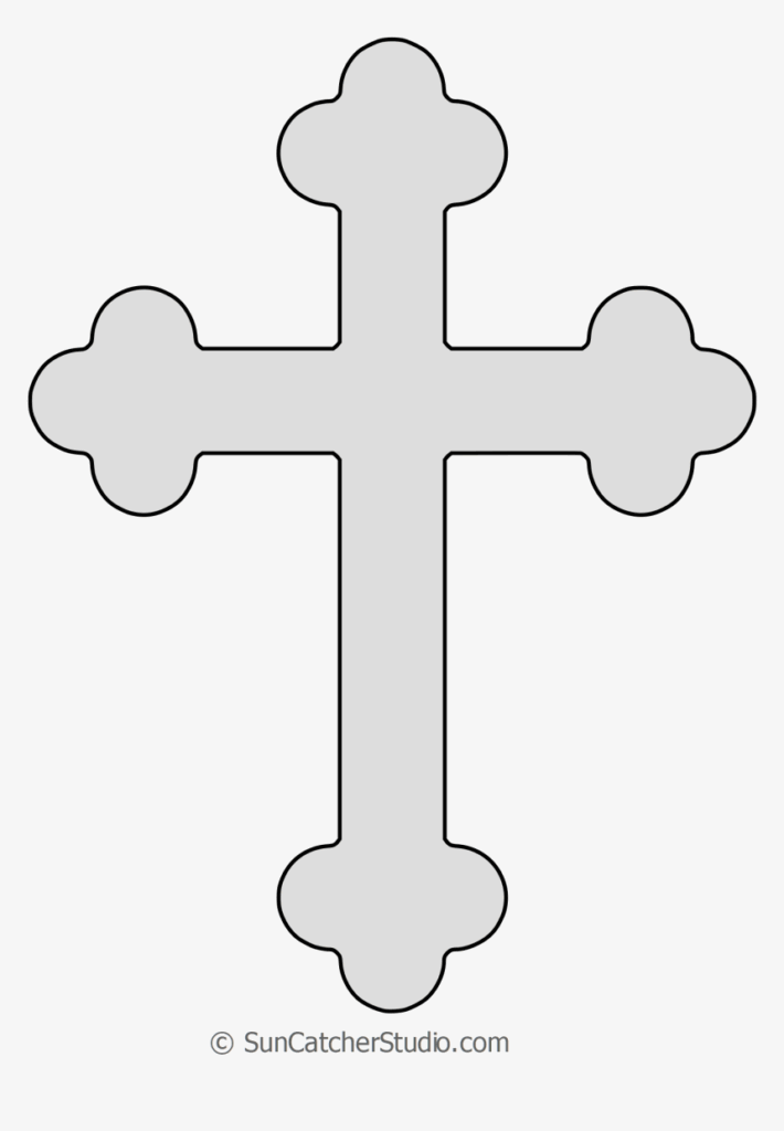 Free Cross Template Printable - Download Free Printable Templates