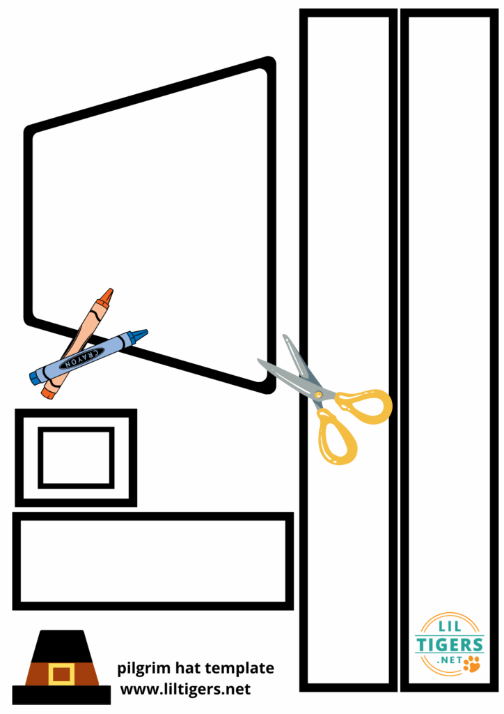 Free Printable Pilgrim Hat Template - Download Free Printable Templates
