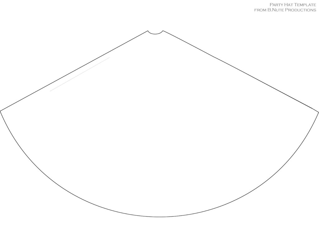 Free Printable Printable Party Hat Template - Download Free Printable ...