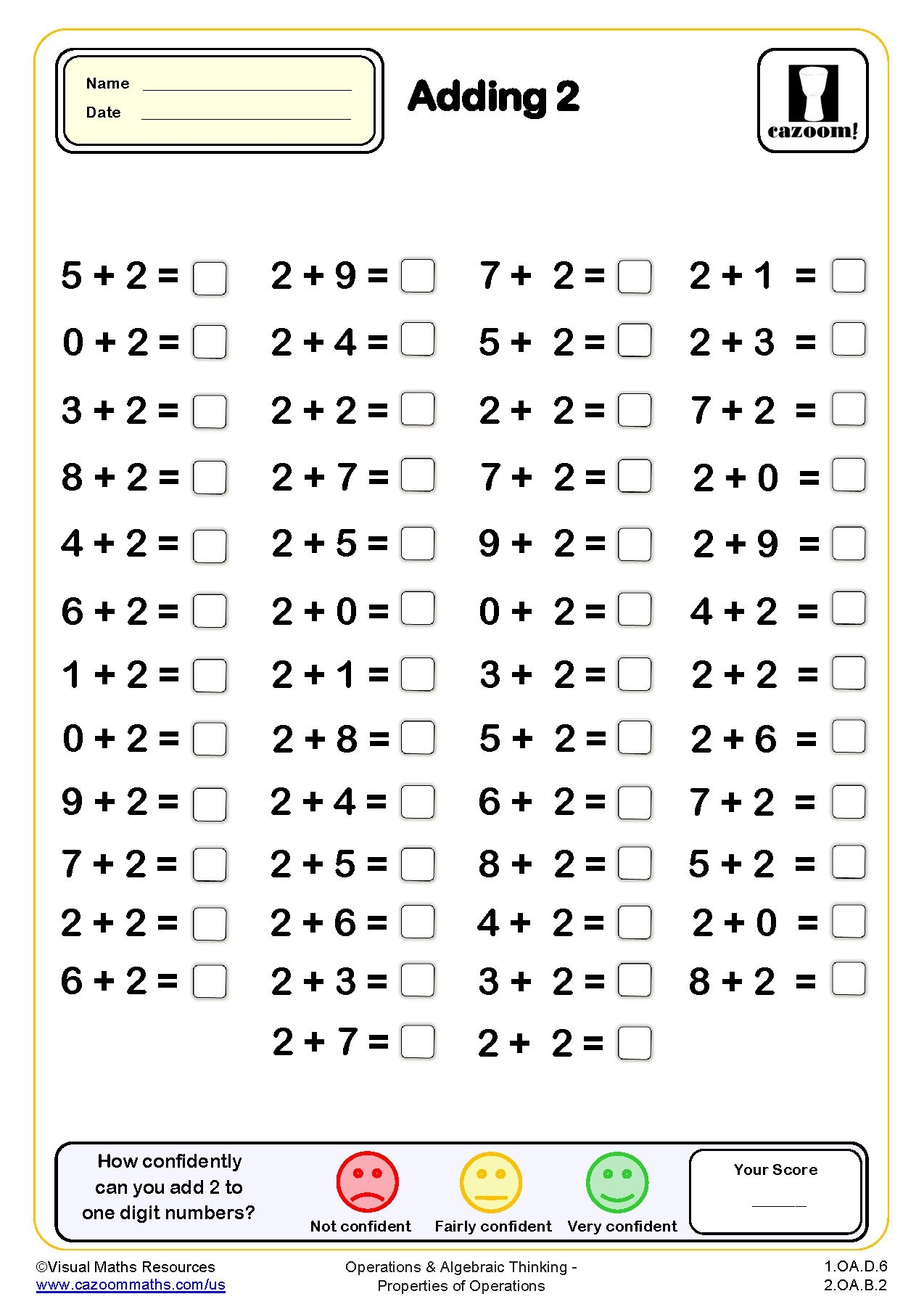 Math Worksheets Addition - Download Free Printable Templates