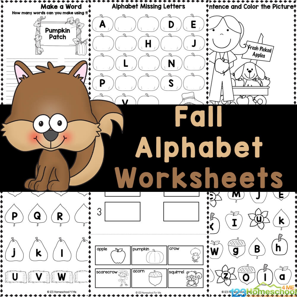Letter Worksheets For Kindergarten - Download Free Printable Templates
