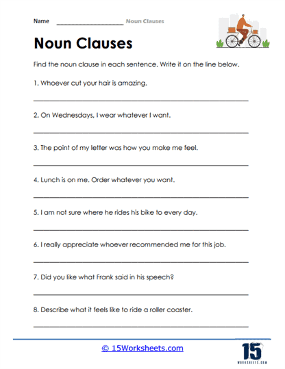Noun Worksheet For Class 6 - Download Free Printable Templates
