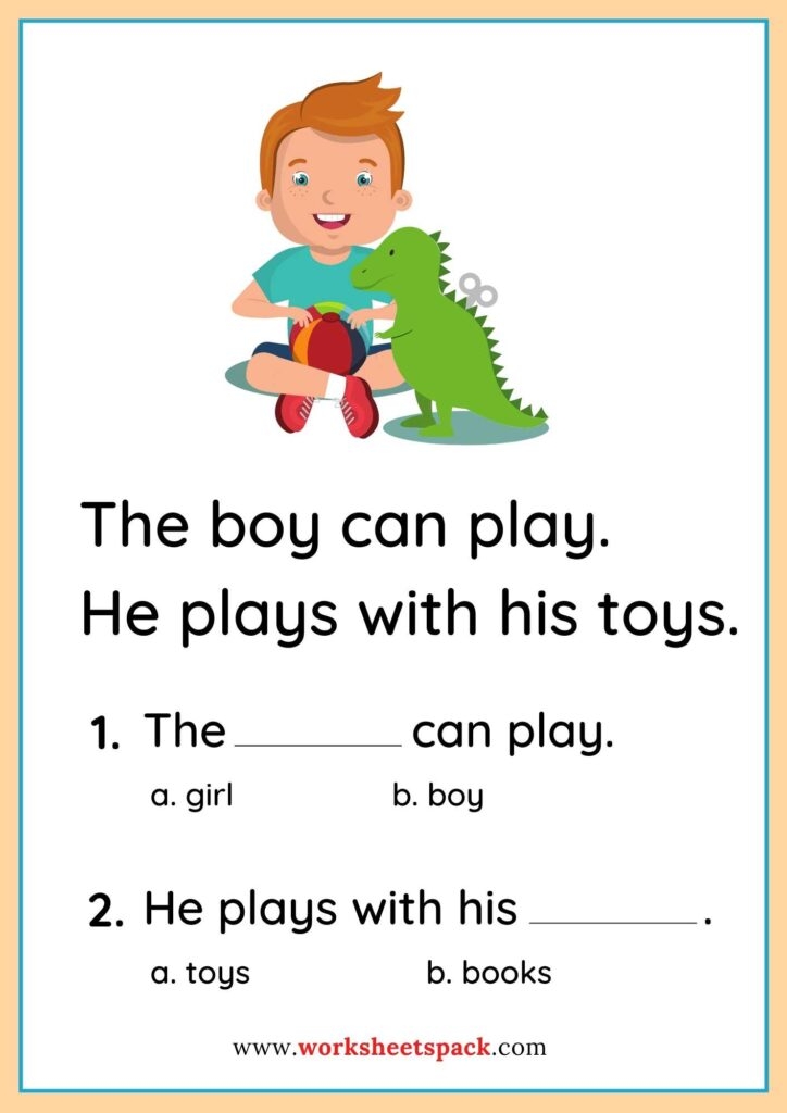 Reading Comprehension Worksheets Pdf - Download Free Printable Templates